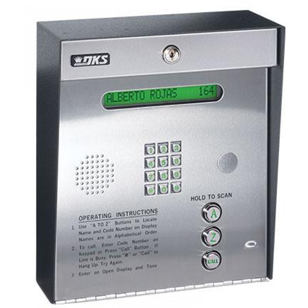 Doorking 1835-080 Surface Mount Keypad Telephone Entry & Access Control ...
