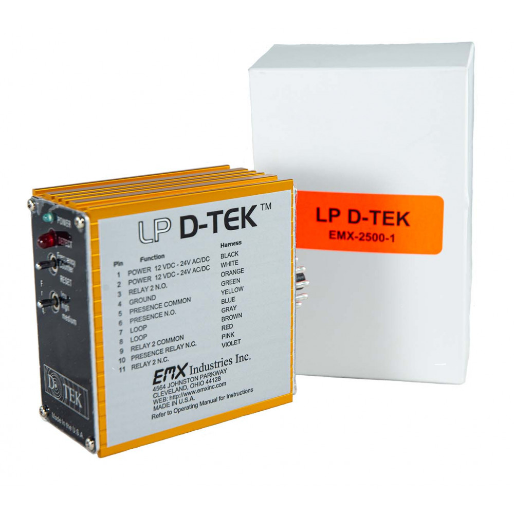 EMX LP D-TEK Loop Detector 12/24 Volt - LP D-TEK