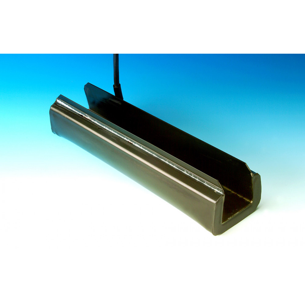 Miller Edge MGS20-K-2U-04 Safety Edge, 4 ft., Black - MGS20BK-2U-04